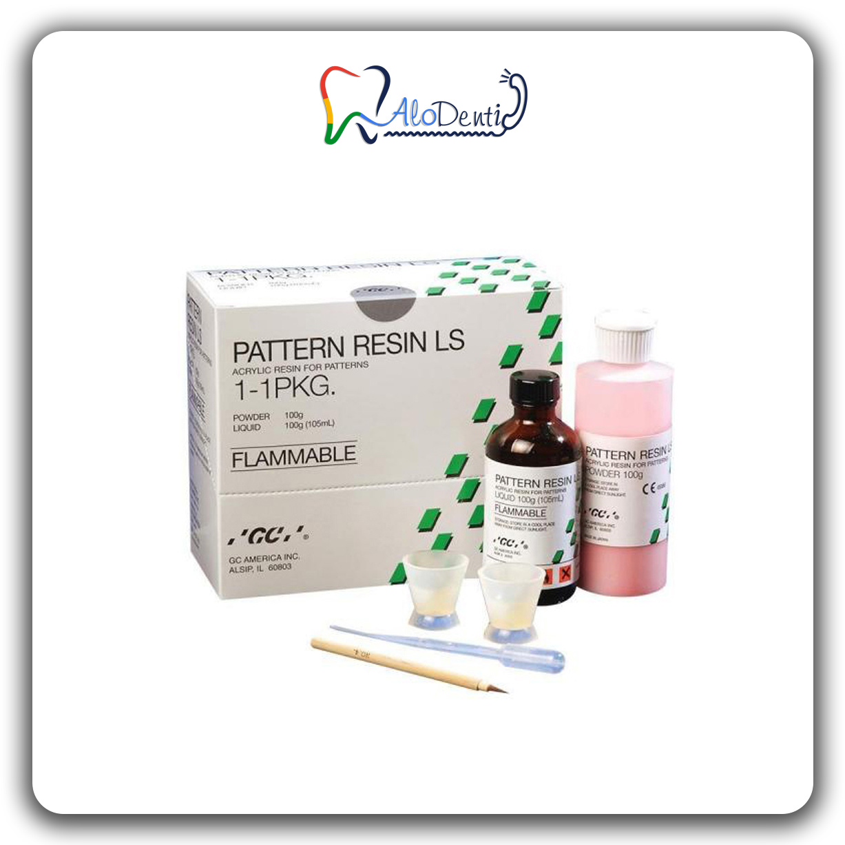 پترن رزین GC Pattern Resin LS - الودنتی